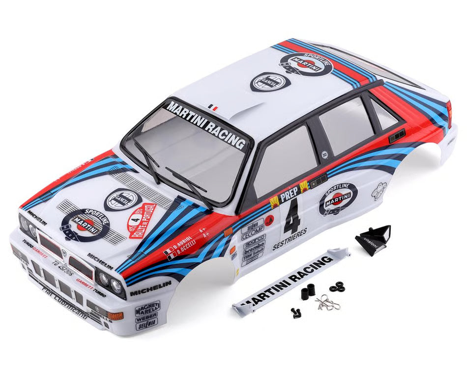 Killerbody Lancia Delta HF Integrale PrePainted 1/10 Rally Body (Marti ...